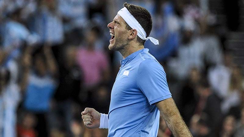 Mirá el puntazo espectacular de Del Potro ante Cilic - Diario Panorama