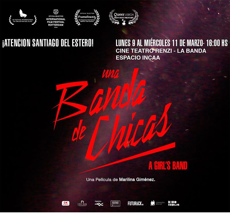 “Una Banda de Chicas”, cine con perspectiva de género en el Renzi ...