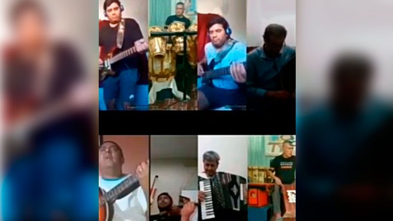 Músicos homenajearon a Los Hermanos Simón - Diario Panorama