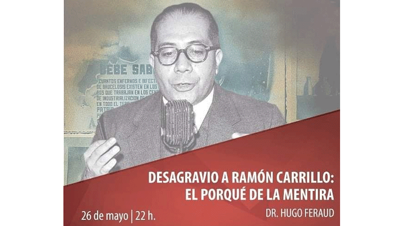 La EIE-UNSE invita a conferencia virtual sobre el Dr. Ramón Carrillo ...