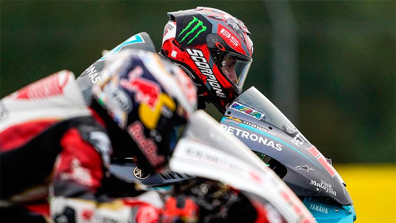Fabio Quartararo marcó el mejor tiempo en clasificación del MotoGP en Le Mans - Diario Panorama