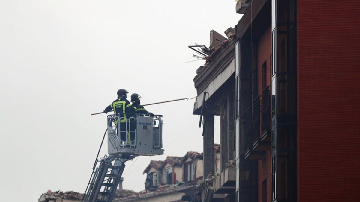 Impactantes imágenes de la explosión del edificio en Madrid - Diario ...