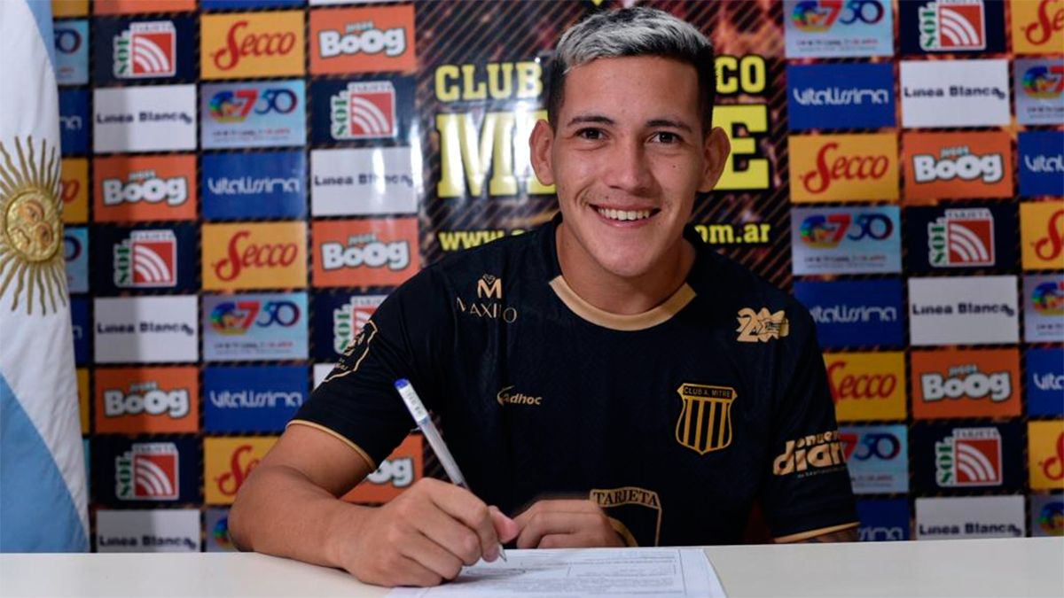 Mitre confirmó la llegada del mediocampista Cristian Barco - Diario ...