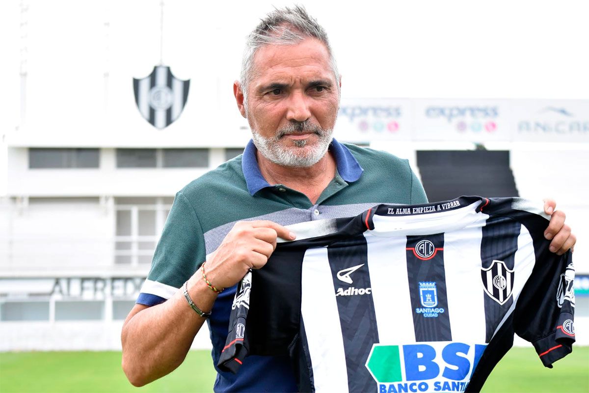 Sergio Rondina fue presentado como nuevo DT de Central Córdoba - Diario ...