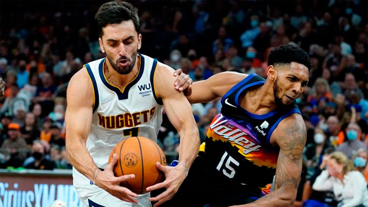 Gran partido de Facundo Campazzo en la victoria de Denver sobre Phoenix ...