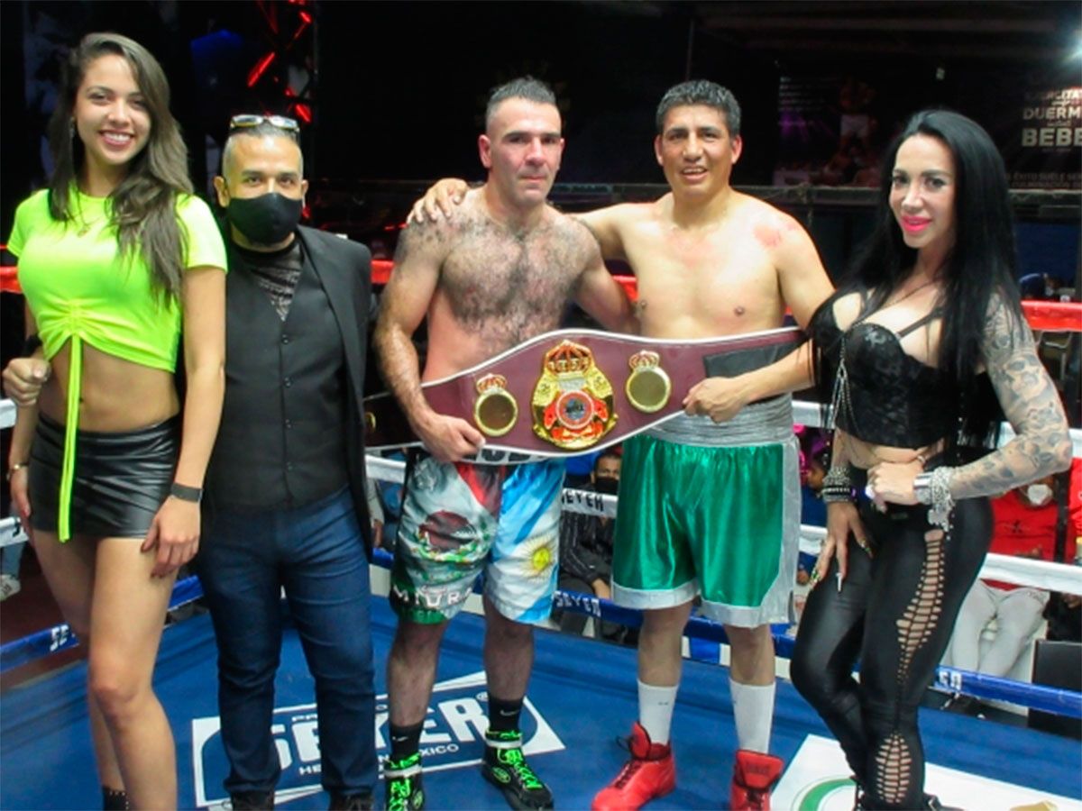 Germán “Lobo” Rafael noqueó a Michel Rosales y se quedó con el título ...