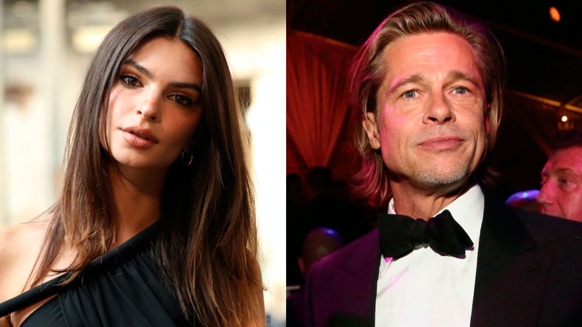 Brad Pitt y Emily Ratajkowski estarían iniciando un romance: “Pasan ...