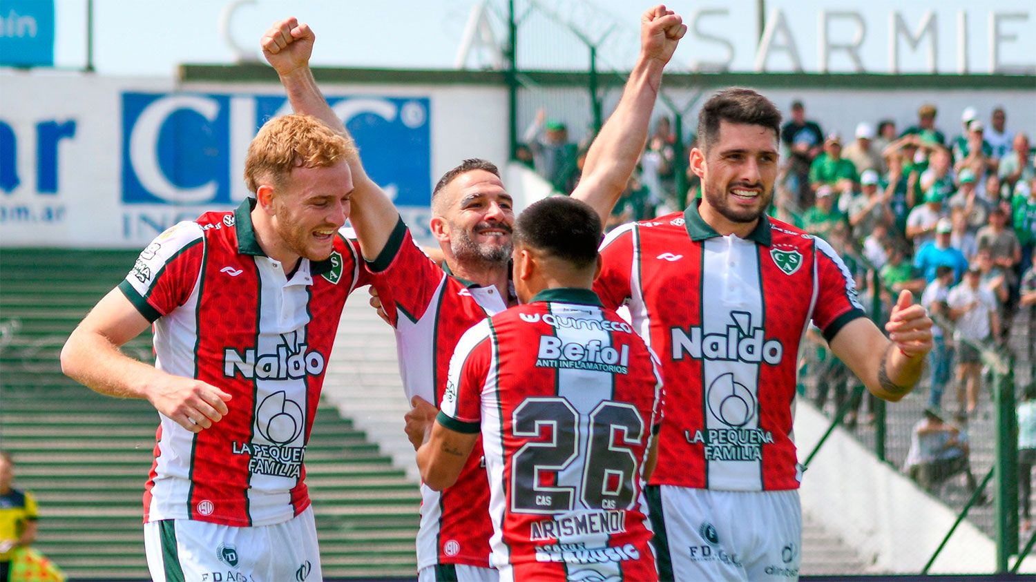 Sarmiento de Junín superó a Arsenal y sumó tres puntos muy valiosos ...