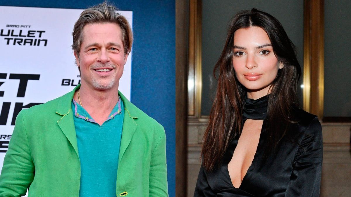 Crecen los rumores de romance entre Brad Pitt y Emily Ratajkowski ...