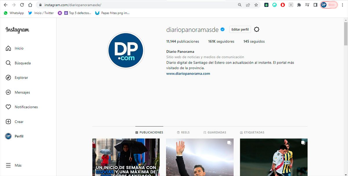 Estas son las redes sociales oficiales para participar del sorteo ...