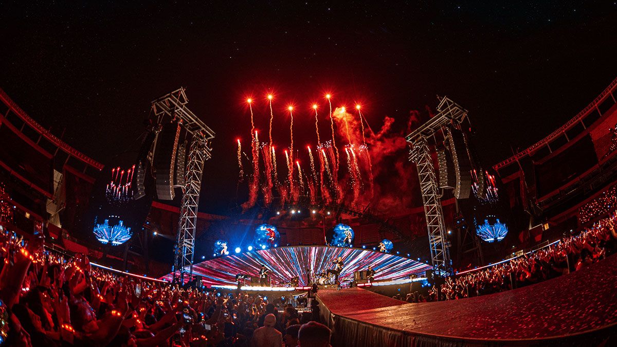 Coldplay inauguró sus shows en Argentina y Chris Martin se mostró ...