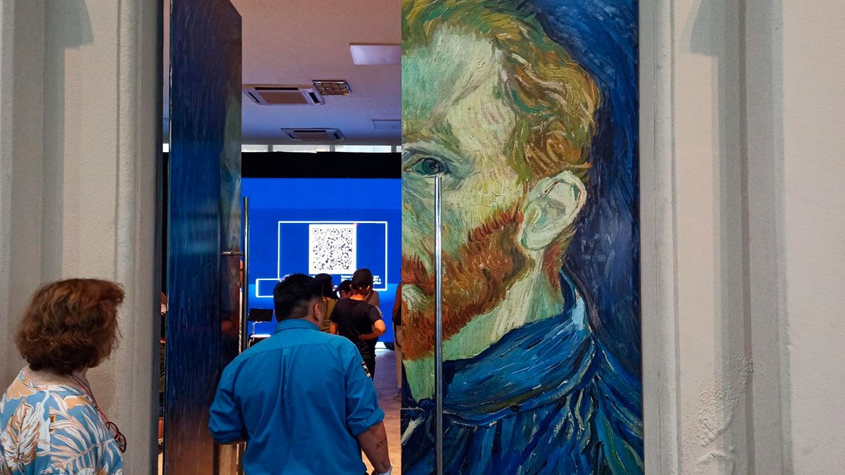 El Metaverso Van Gogh, la muestra más concurrida de la Feria del Libro ...