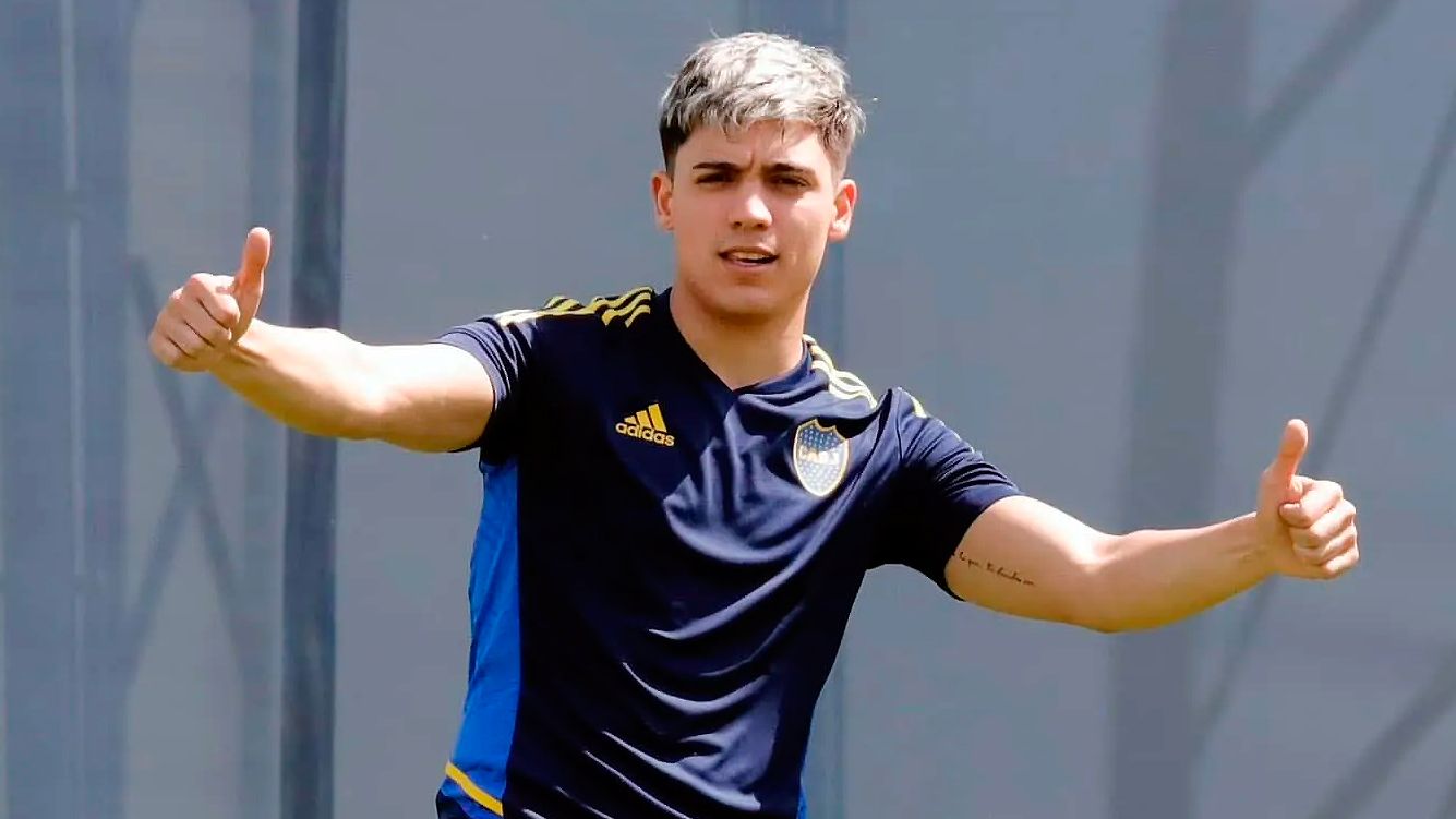 Exequiel Zeballos no tiene descanso y sigue entrenándose en Boca ...