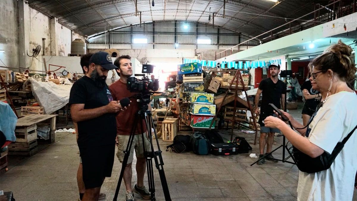 La película “Estrella Azul” comenzó a ser filmada en el Mercado Unión ...