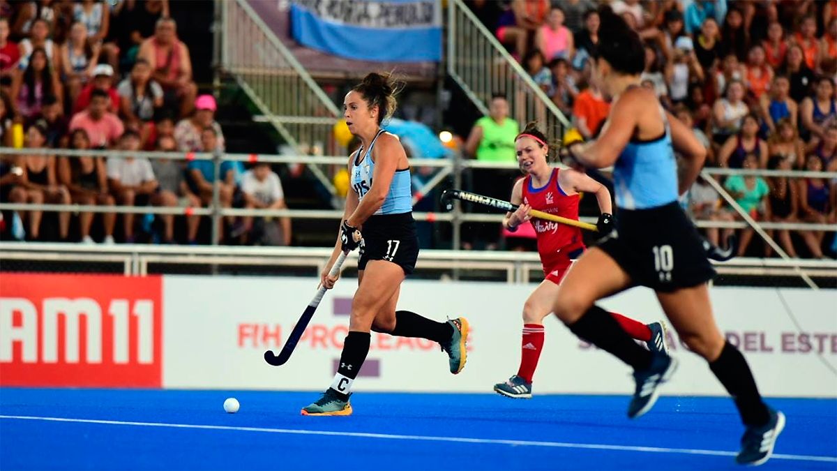Las Leonas festejaron en Santiago con una goleada ante Gran Bretaña ...