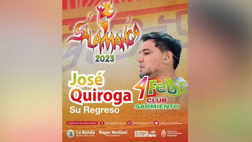José Quiroga regresa a La Salamanca: “Estoy feliz de poder entregar ...