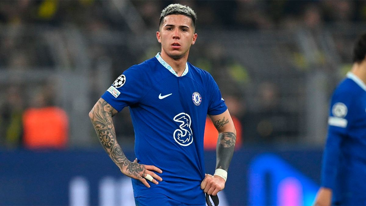 Borussia Dortmund sacó ventaja ante el Chelsea de Enzo Fernández ...