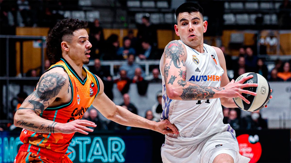 Gabriel Deck fue figura y guió al Real Madrid a las semifinales de la ...