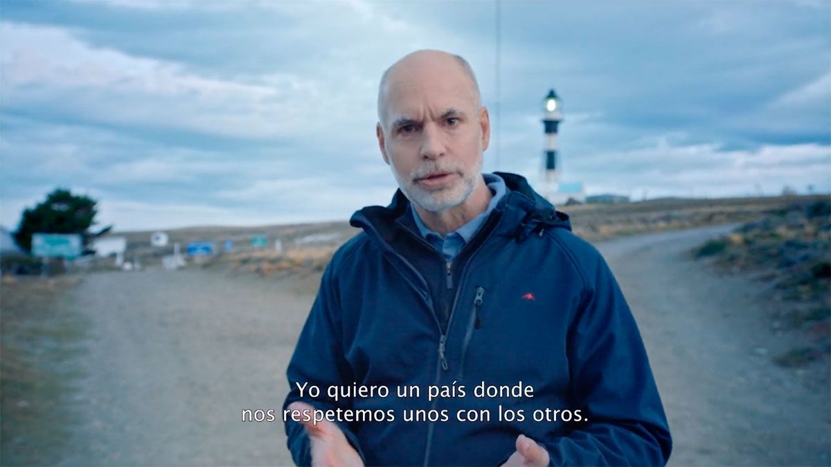 Horacio Rodríguez Larreta lanzó su spot de campaña: “Quiero ser un buen ...