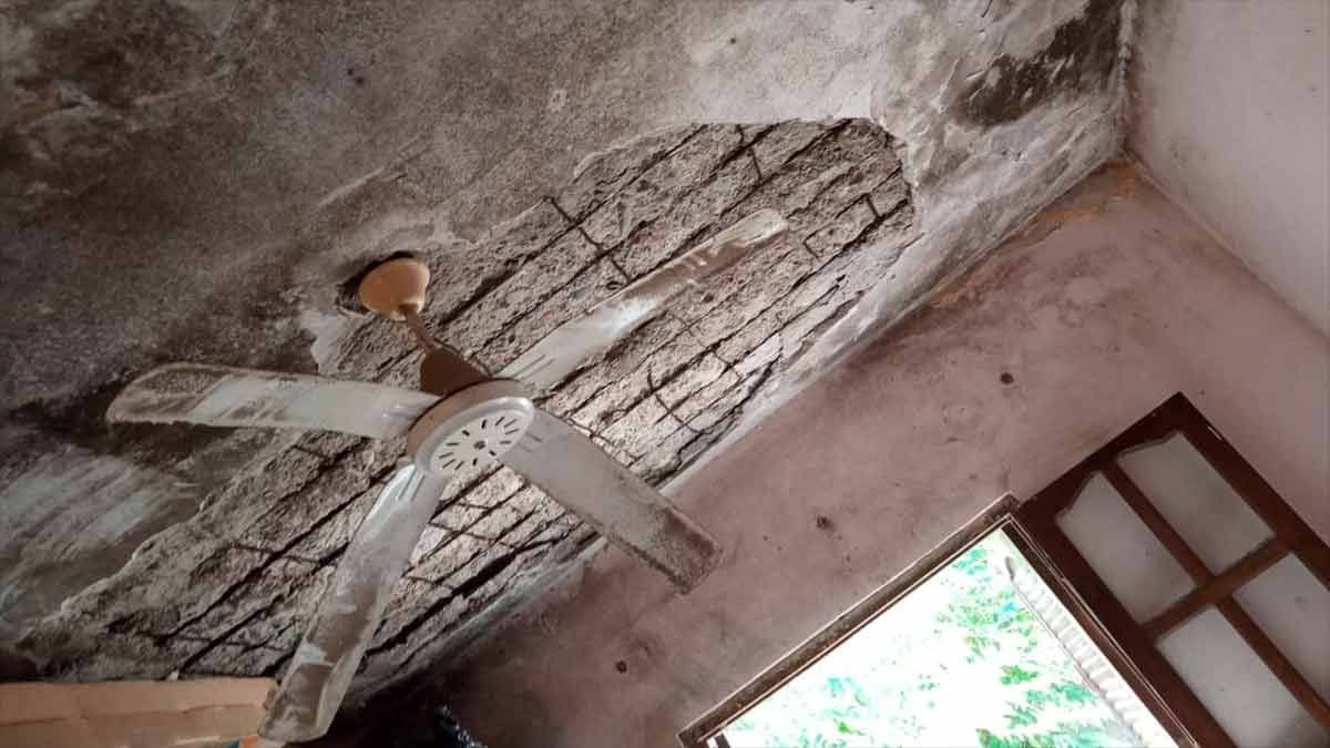 La caída de un techo provocó heridas a varios integrantes de una ...