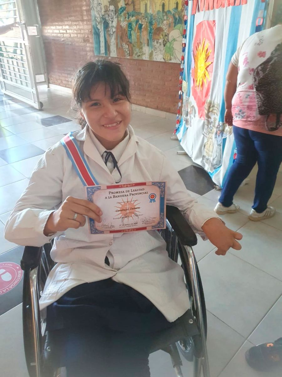 Alumnos de la Escuela Especial Dra. Telma Reca juraron lealtad a la ...