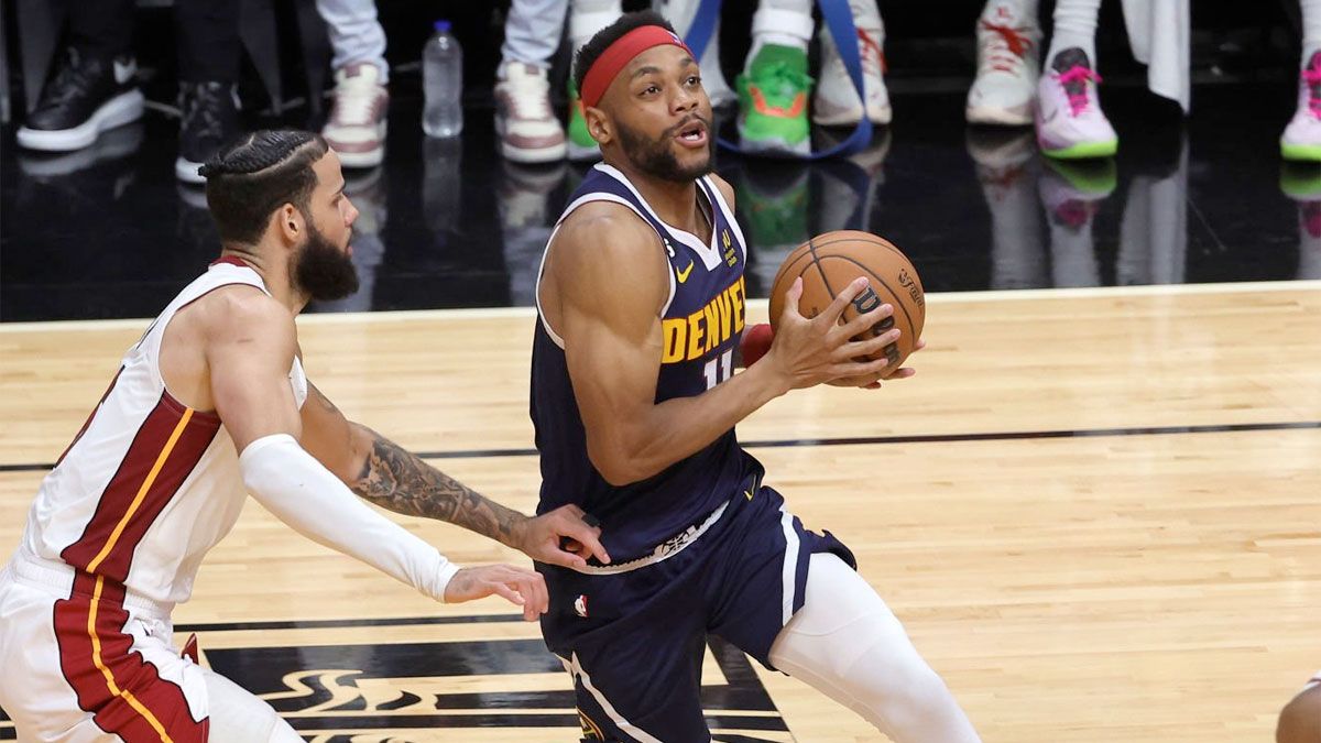 Denver consiguió un triunfazo en Miami y acaricia el título de la NBA ...