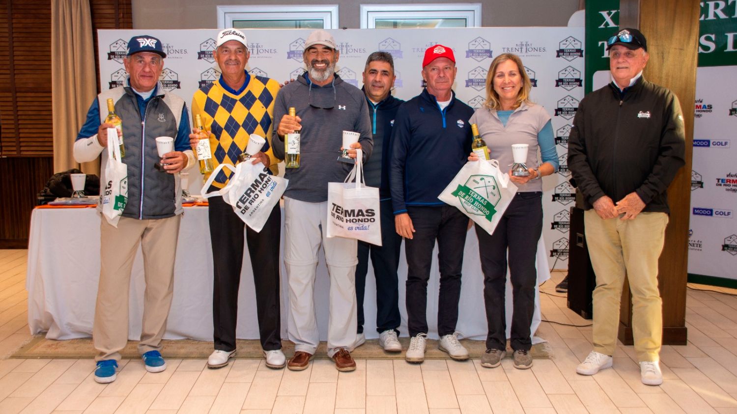 Multitudinaria participación del Pro Am en el Abierto del Termas de Río ...