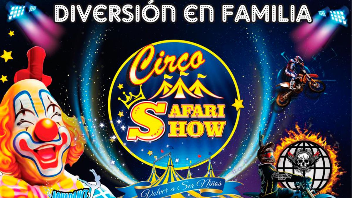 Los afortunados que no se perderán el imperdible debut del Circo Safari ...