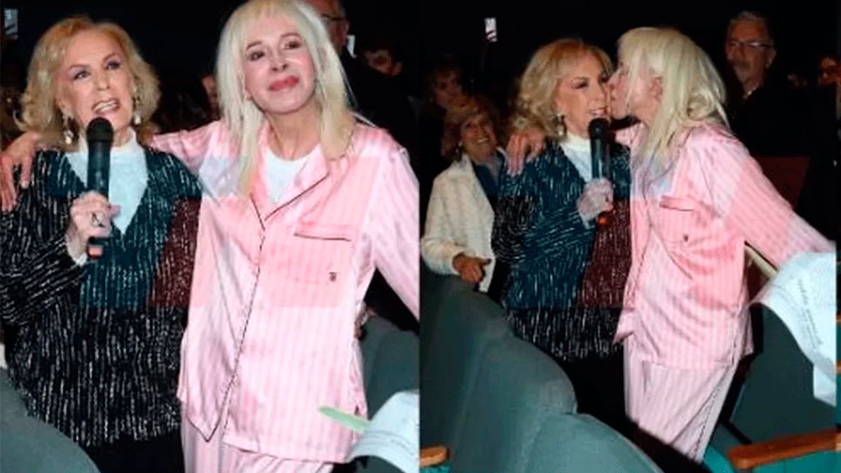 Mirtha Legrand fue al unipersonal de Nacha Guevara y presenció la ...