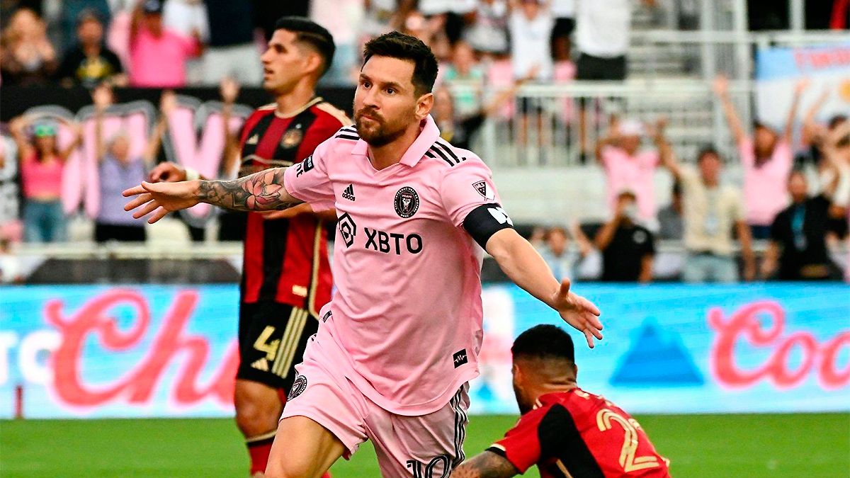 Messi volvió a brillar y festejó con un doblete en la goleada del Inter Miami - Diario Panorama