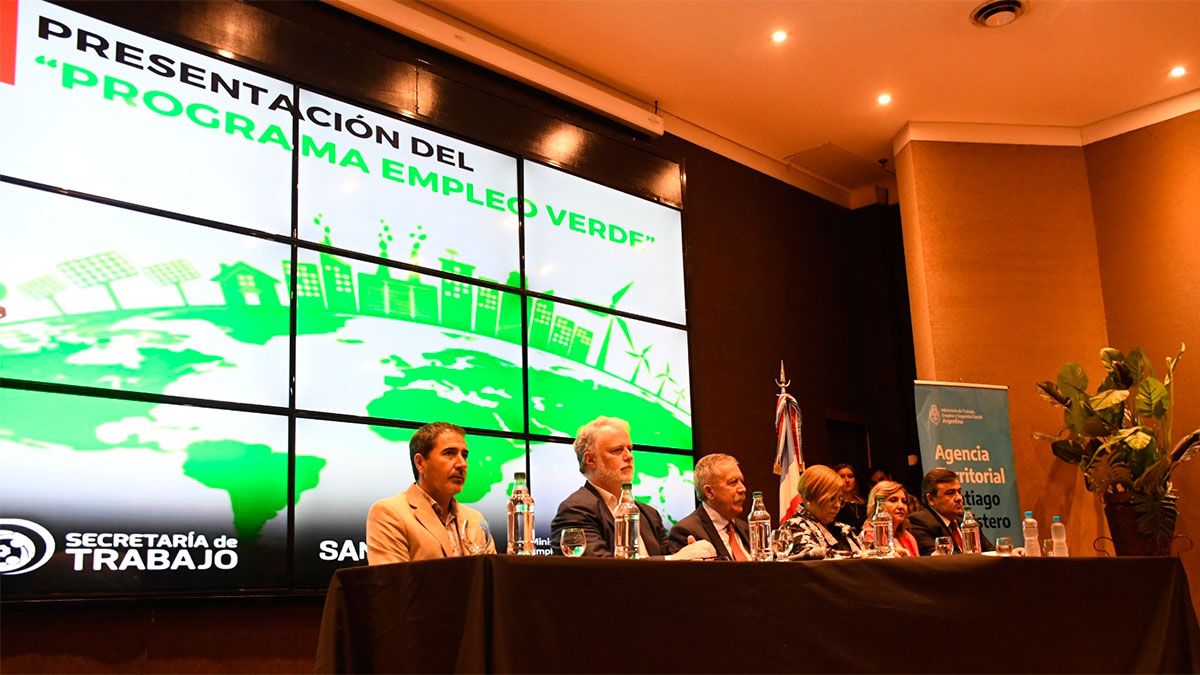 El CCB fue escenario de la presentación del programa Empleo Verde - Diario Panorama