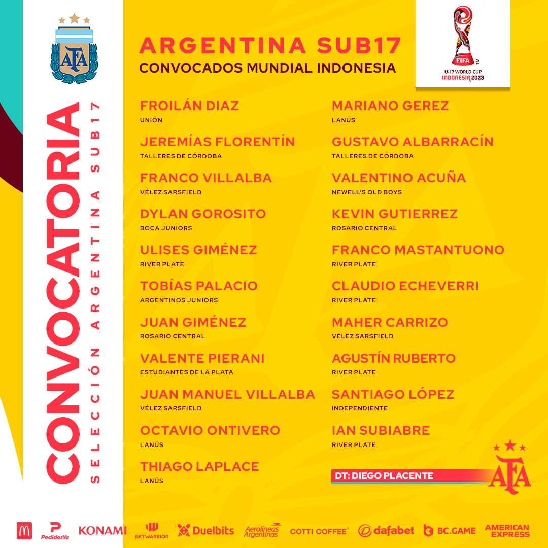 El santiagueño Maher Carrizo jugará el Mundial Sub-17 con la Selección ...