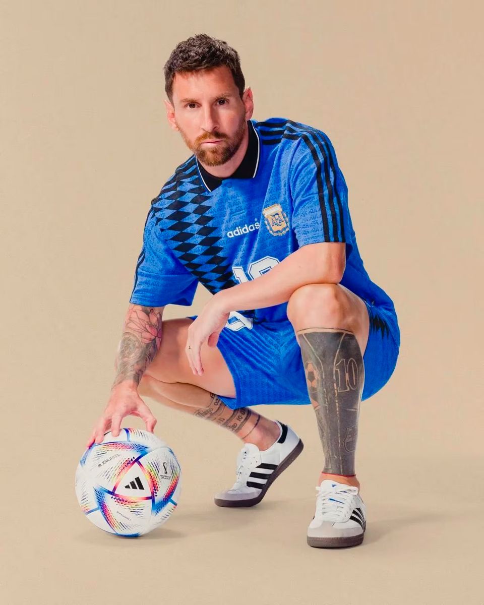 Con Messi como modelo, la Selección Argentina presentó una nueva ...