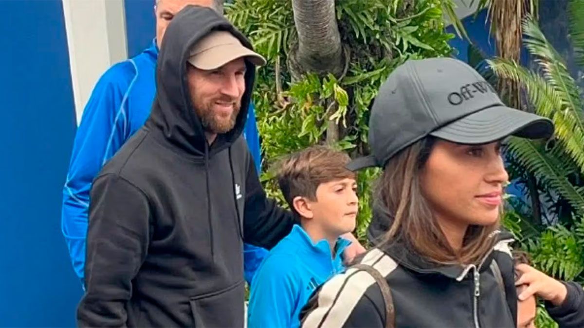 En imágenes: Messi y su familia revolucionaron los parques de Disney ...