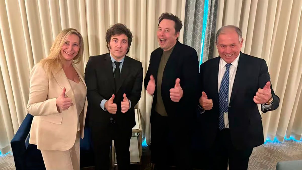 Javier Milei se reunió por segunda vez con Elon Musk en Los Ángeles ...