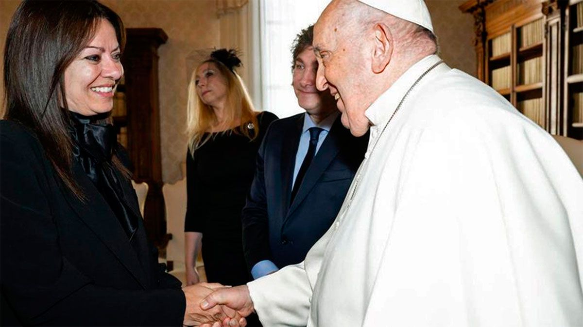 La ministra Sandra Pettovello se reunió con el Papa Francisco en el ...