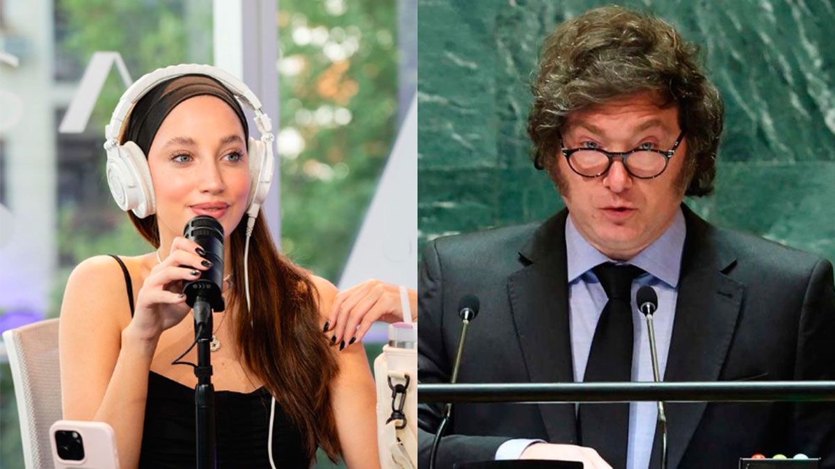 La hija de Yuyito González compartió un audio que le mandó Javier Milei ...