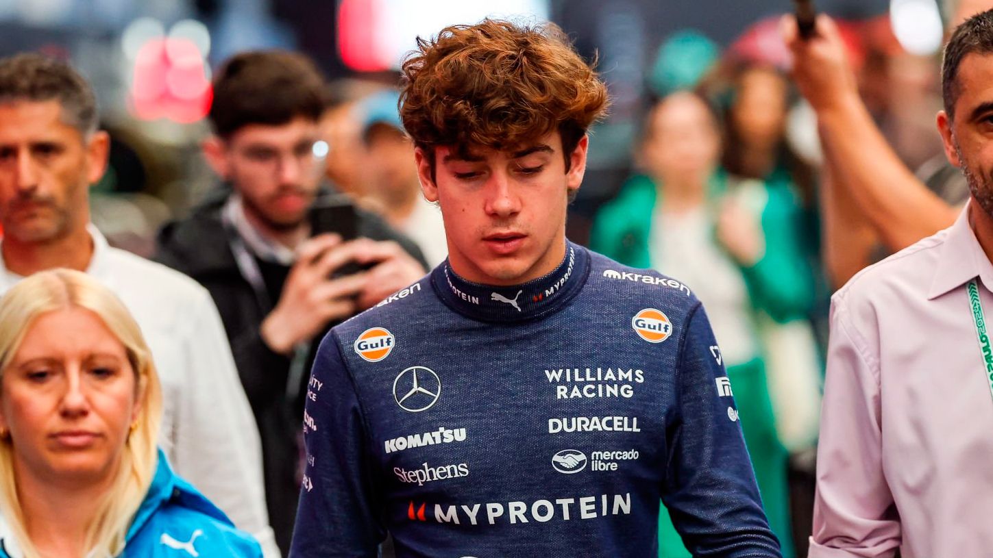 Franco Colapinto y la tristeza por quedar afuera del Gran Premio de Brasil: “Fue un golpe muy ...
