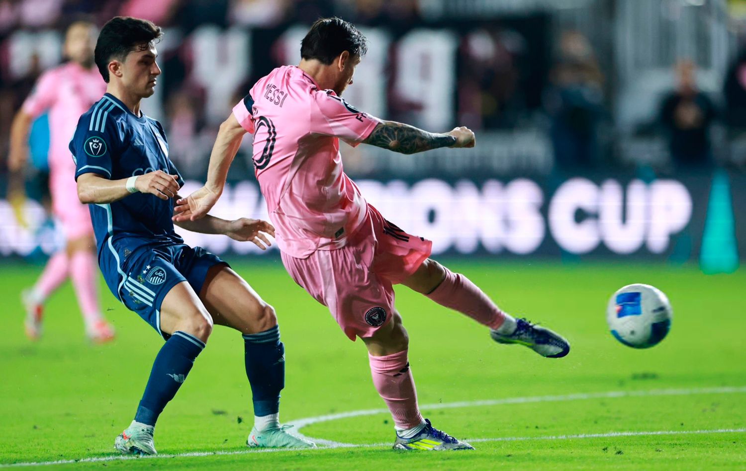 Con un golazo de Messi, Inter Miami eliminó a Kansas City y avanza en la Concachampions - Diario ...