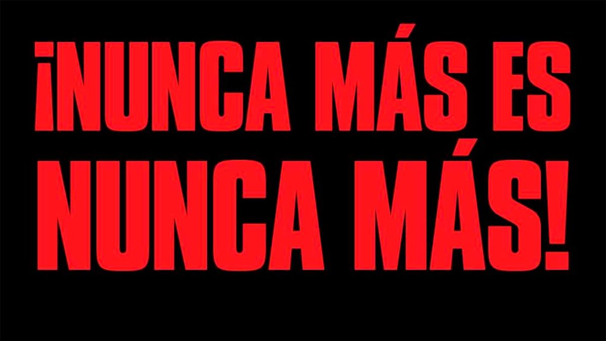 ADPRA realizó una declaración por el uso de la consigna “Nunca Más ...