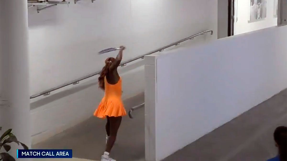 VIDEO: así fue el ataque de furia de Coco Gauff en el Abierto de ...